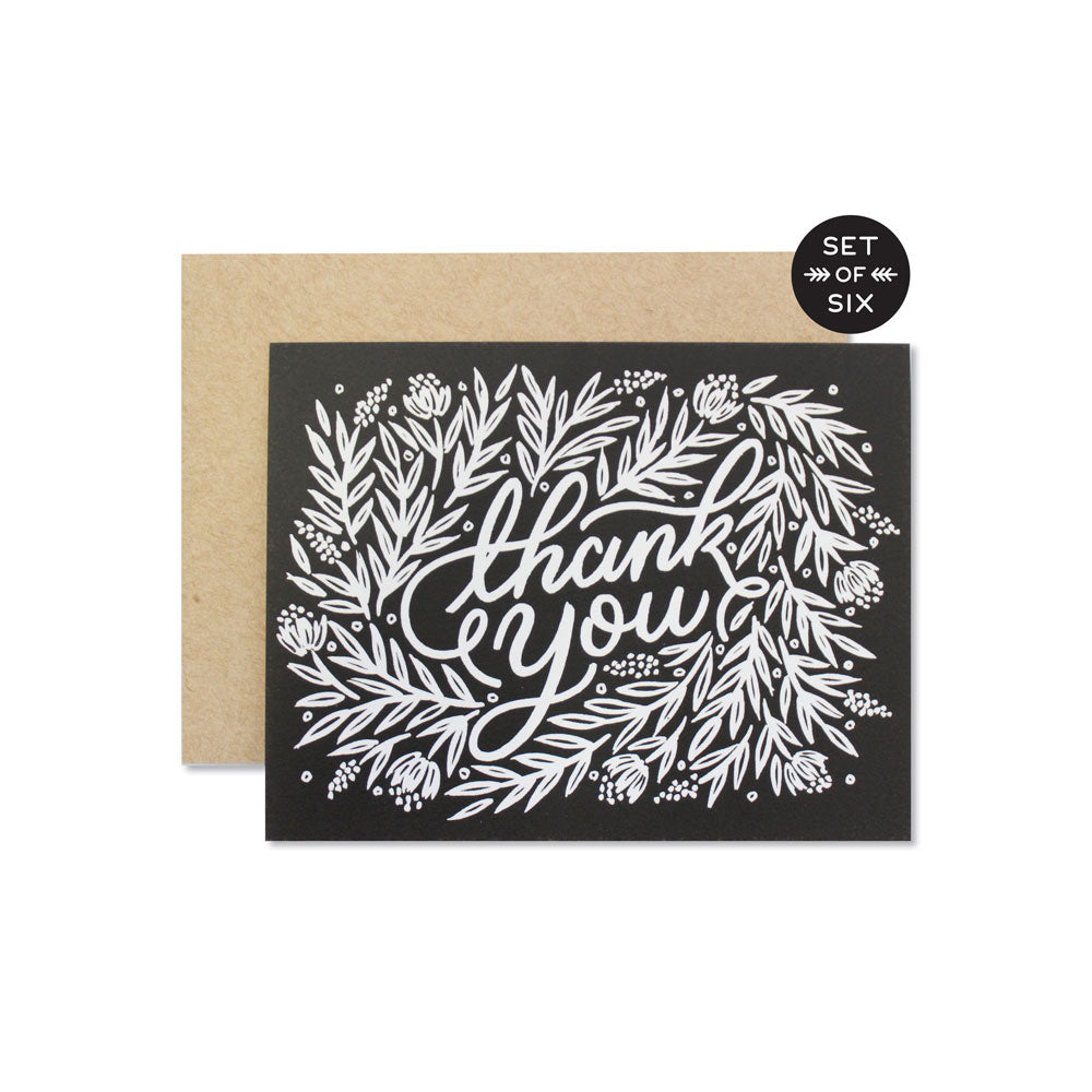Floral Thanks Boxed Set - Wild Hart Paper